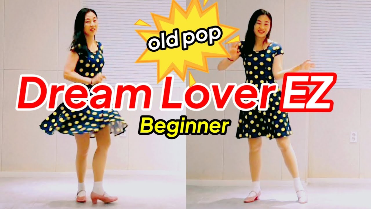 Dream Lover EZ Line Dance / Beginner/ 초급라인댄스/ Demo - YouTube