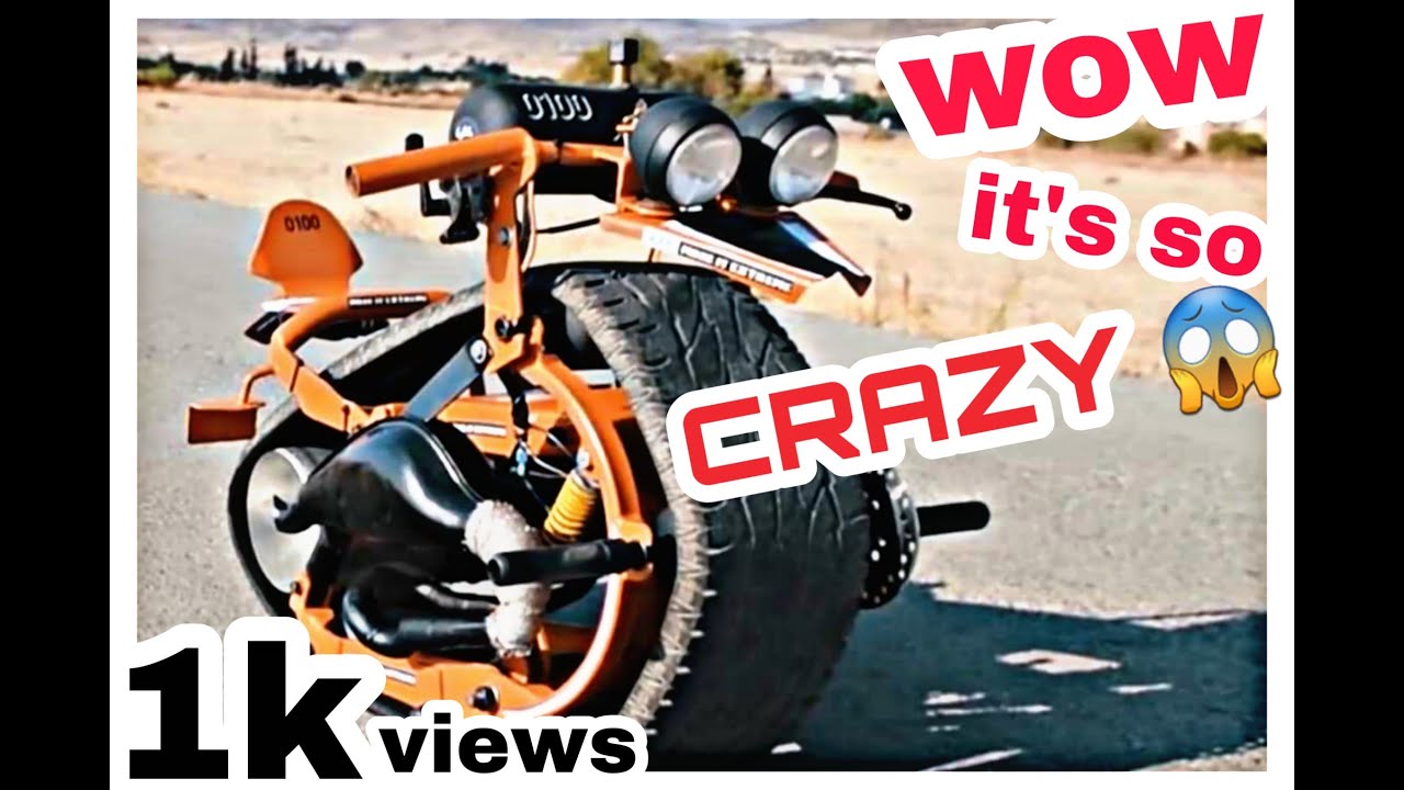 Awesome | Making a craziest monotrack bike 😱 | Media BOT - YouTube