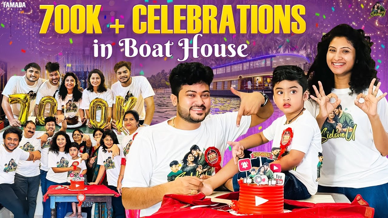 700K+ Celebrations In Boat House | A Milestone Celebration 🥳 ...