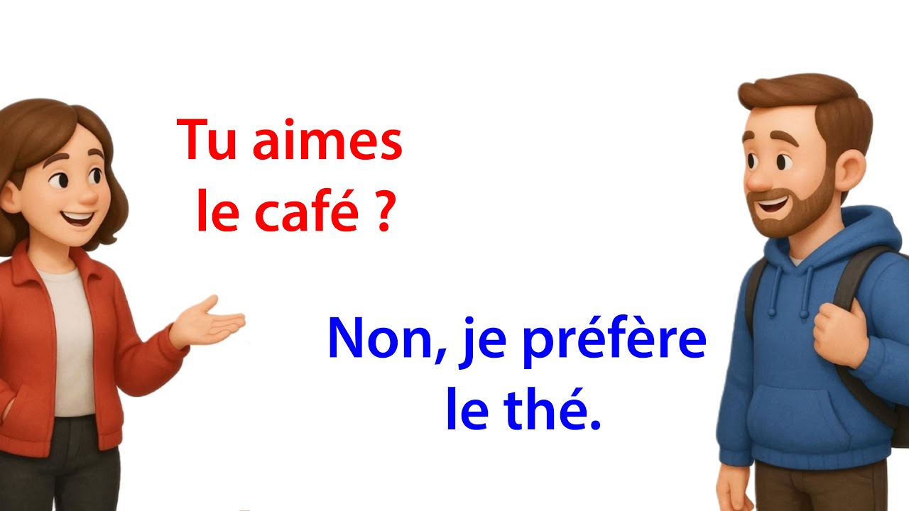 Basic French Conversation Practice | Likes & Dislikes | Les goûts et ...