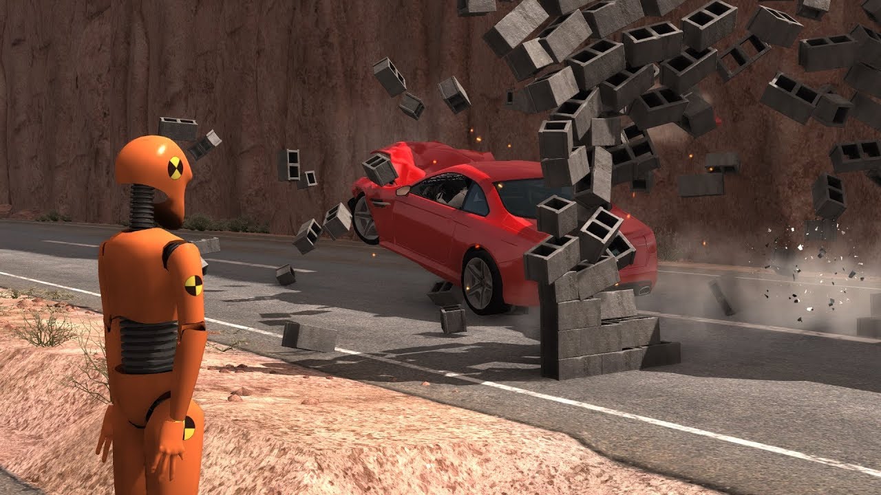 Dummy vs. The Stig 10 | BeamNG.drive - YouTube