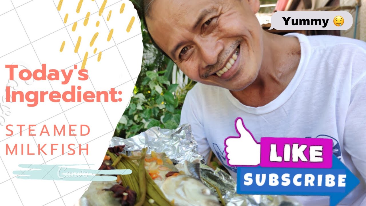 STEAMED MILK FISH | Pinoy Style - YouTube