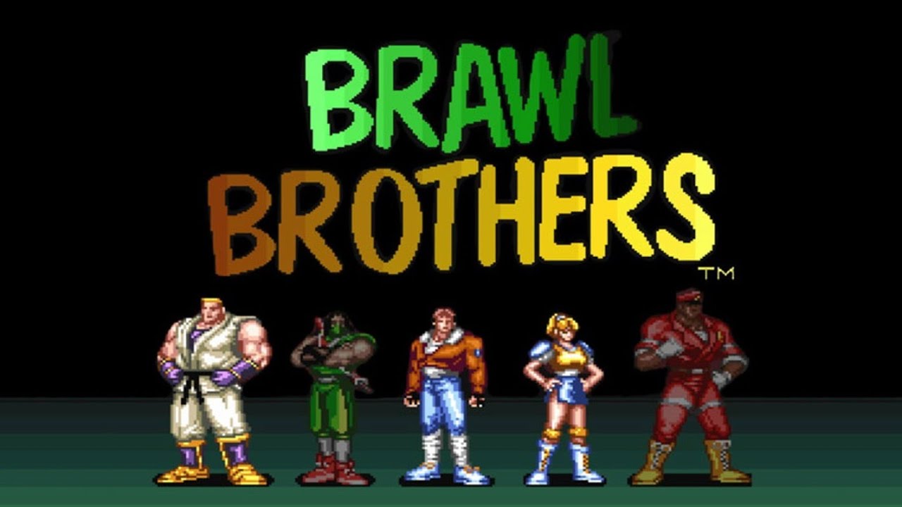 BRAWL BROTHERS Catalogue SUPER NINTENDO Switch - YouTube