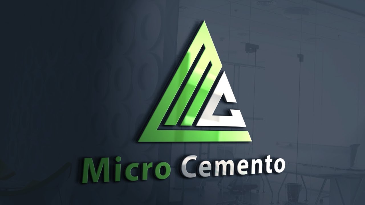 How to create text logo in triangle shape | Triangular shape text logo ...