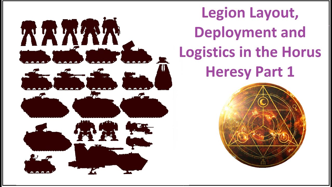 Legion Layout, Deployment and Logistics in the Horus Heresy - Part 1 ...