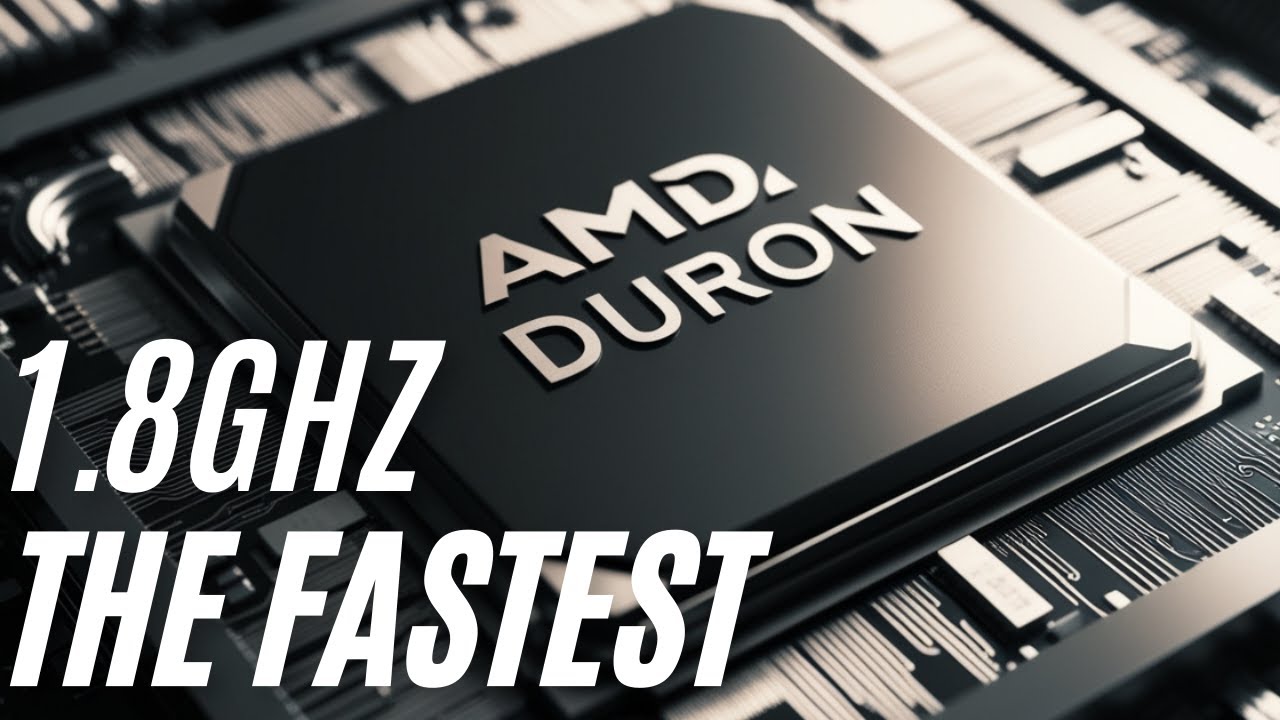 004 Fastest AMD Duron Ever Sold 1.8Ghz - YouTube