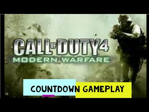 Call of Duty 4 Countdown Map Team Deathmatch Gameplay - YouTube