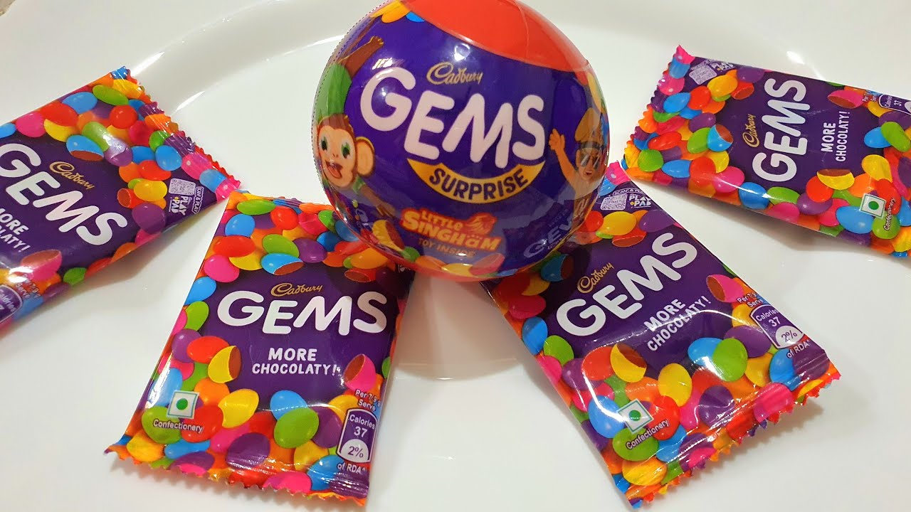 New Cadbury's Gems Chocolates - YouTube