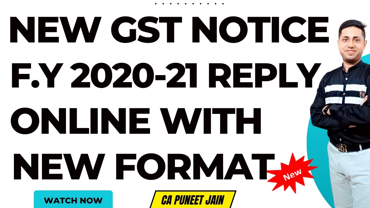 GST Notice and Reply Process on GST portal | Process of ASMT 10 Notice ...