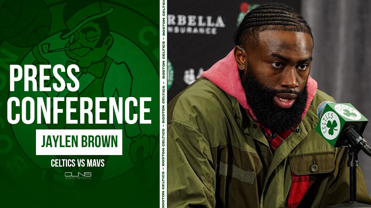Jaylen Brown: It's An HONOR to Play with Jayson Tatum | Celtics vs Mavericks Postgame Interview ...