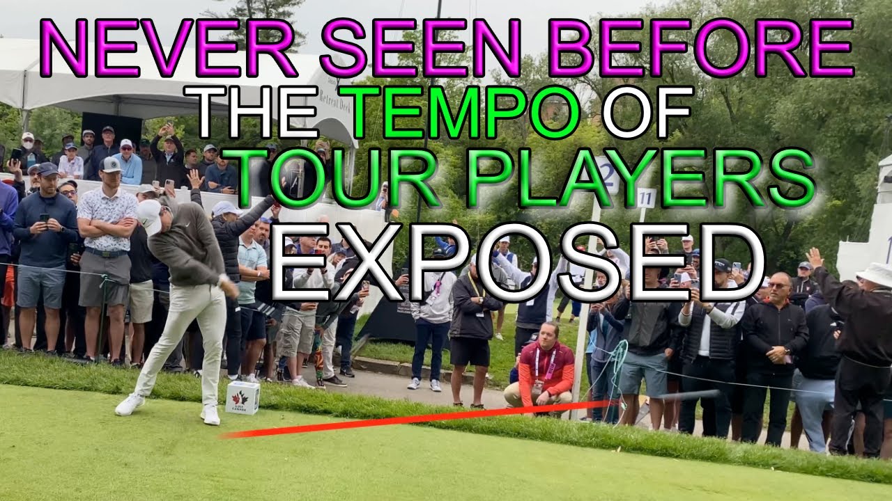 GOLF: The tempo of tour pros exposed, never done before, Tiger Rory ...
