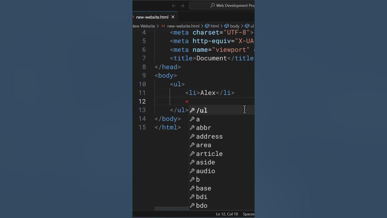 Creating Unordered List In Html😎 Web Development Programming Webdevelopment Html Youtube