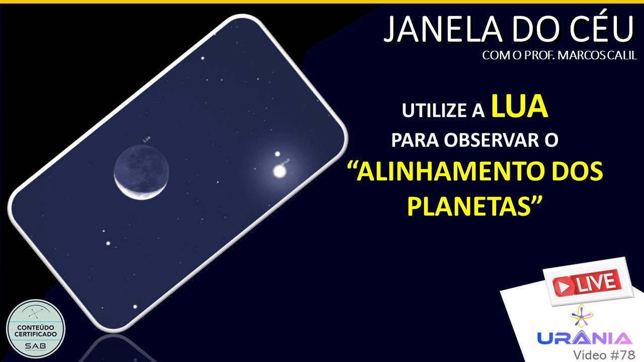 Como observar a Lua próxima de Saturno, Vênus, Júpiter e Marte durante ...