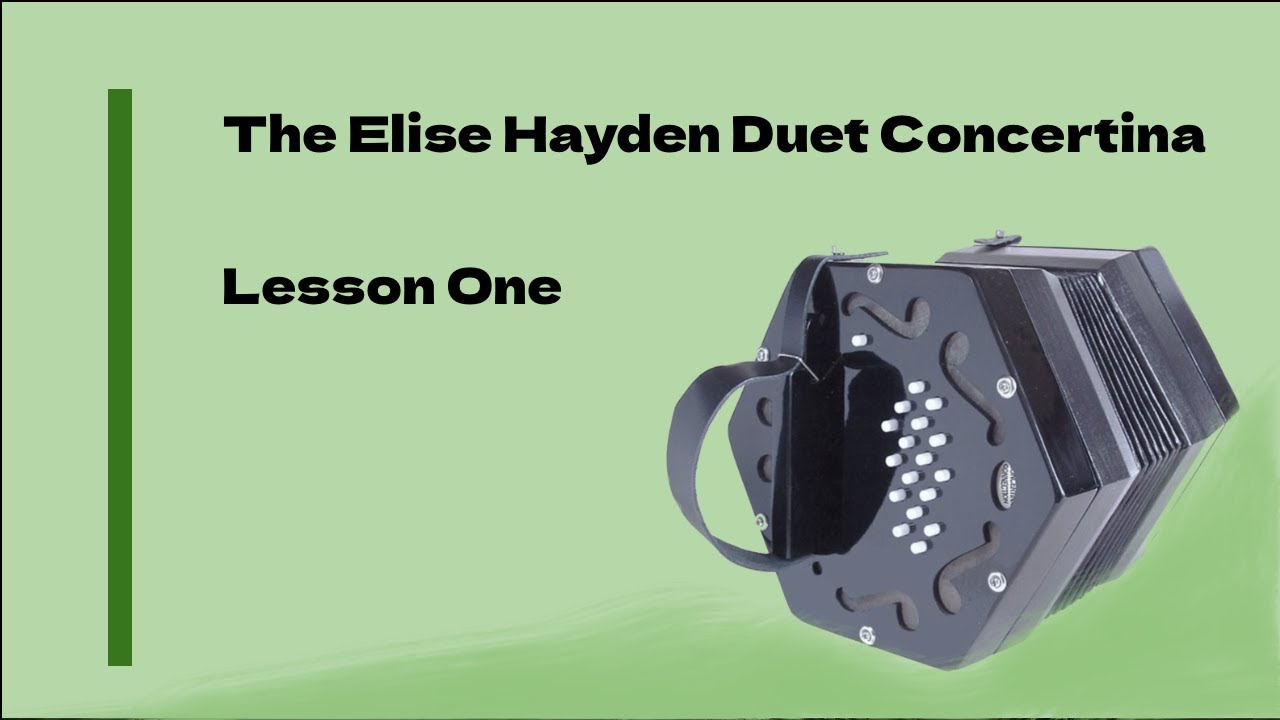 The Elise Hayden Duet Concertina - Lesson 1 (Twinkle, twinkle little ...