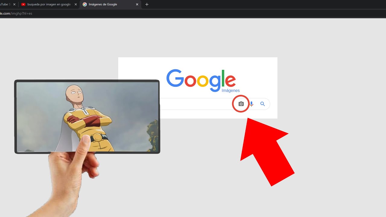COMO BUSCAR EN GOOGLE POR IMAGEN (Buscar imágenes con una foto) - YouTube