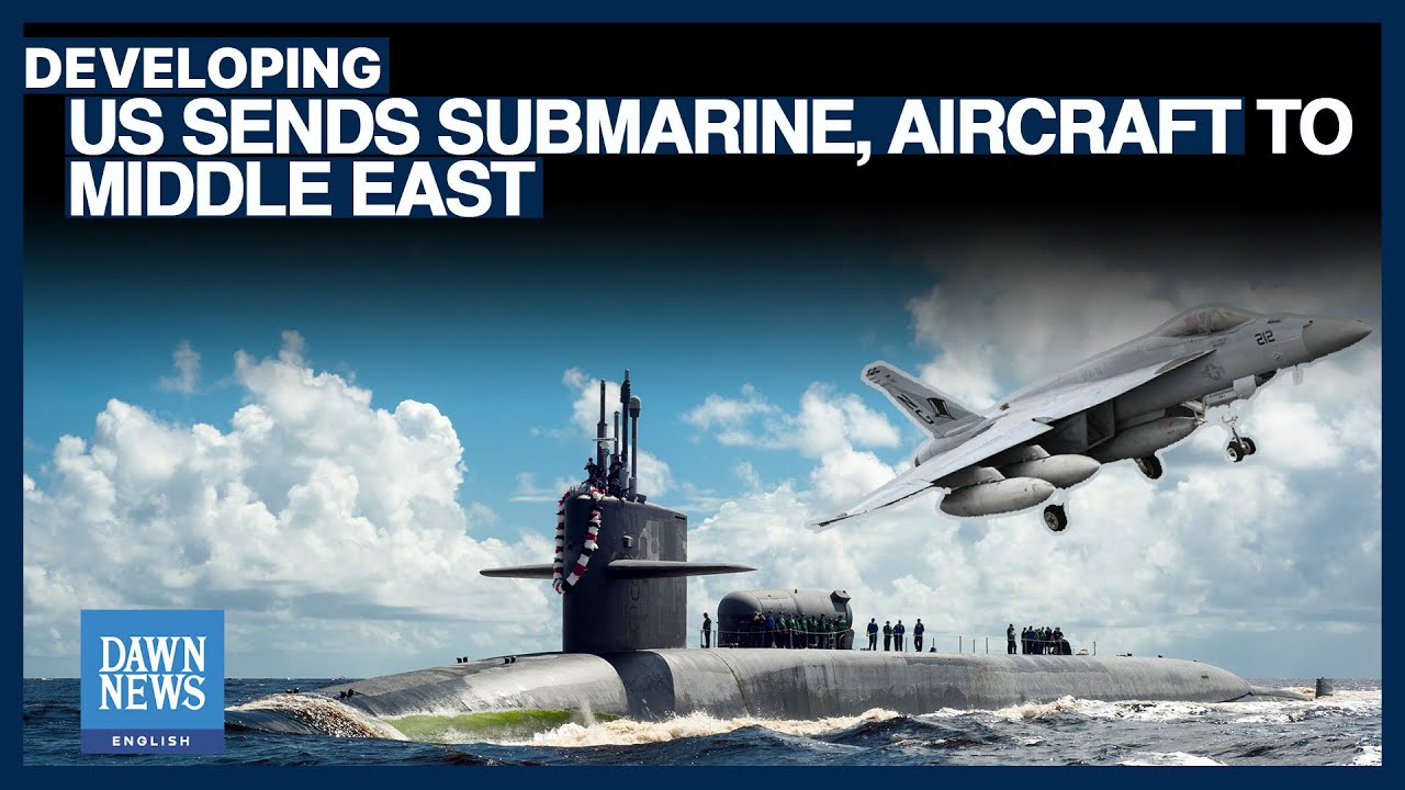 US Sends Submarine and Aircraft Carrier to Middle East Amid Rising ...