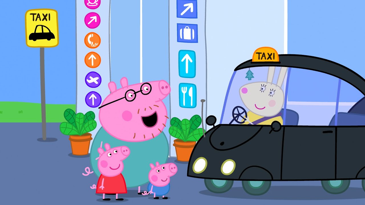 Servizio taxi di Miss Rabbit | Peppa Pig Italiano Episodi completi ...