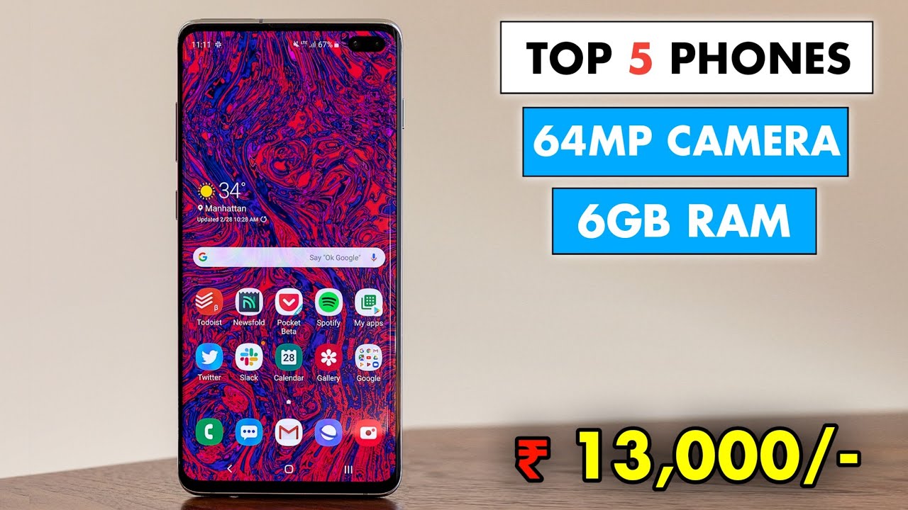 TOP 5 Best Smartphone under 13000 in india 2022 । Gaming phone under ...