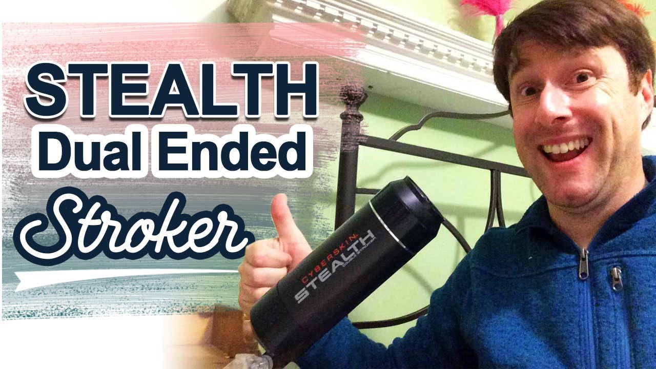 Dual Ended Male Masturbator | Cyberskin Stealth Dual Ended Stroker ...