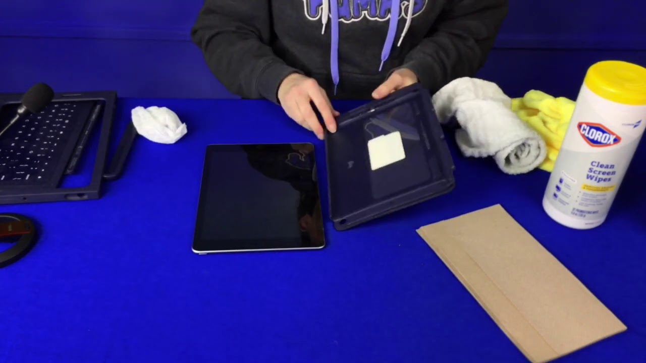 iPad Cleaning in Logitech Rugged 1 or 2 Cases - YouTube