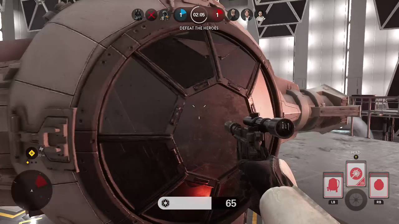 STAR WARS Battlefront GRENADE VS TURRET - YouTube