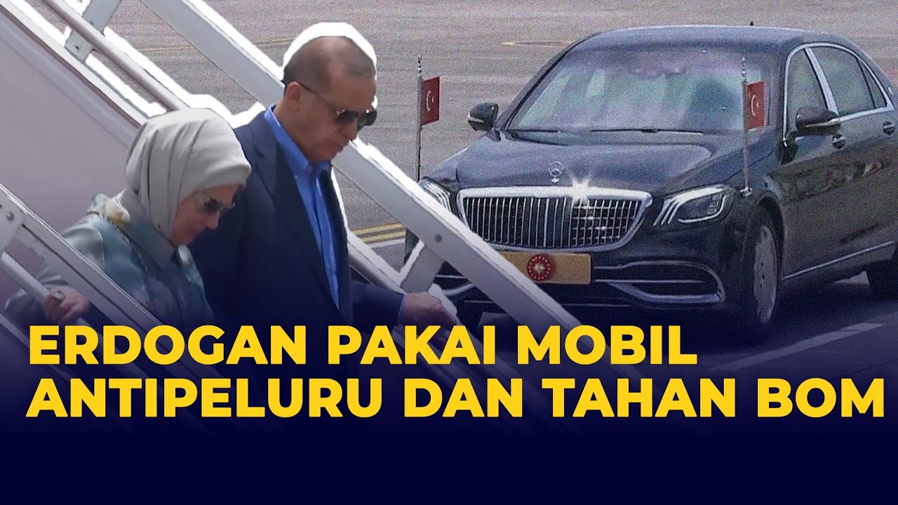 Presiden Turki Erdogan Pakai Mobil Antipeluru dan Tahan Bom Selama KTT ...