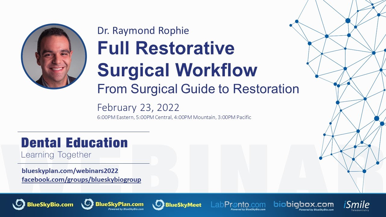Full Restorative-Surgical Workflow. From Surgical Guide to Restoration ...