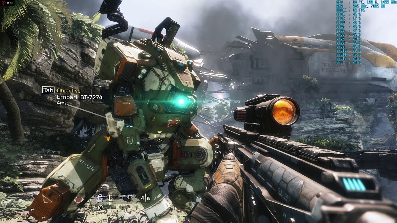 RX Vega 64 - Titanfall 2 - 1440p - Highest settings - YouTube