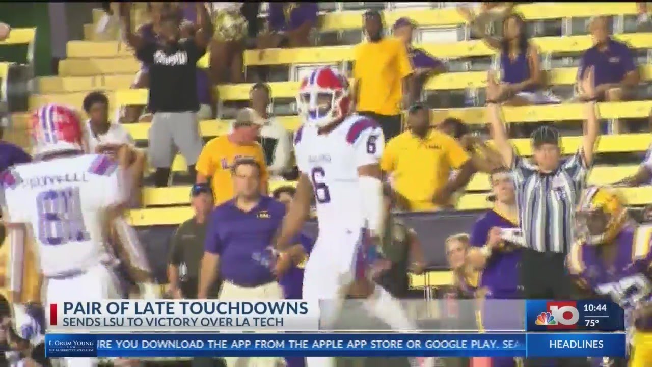 la tech lsu sun 10 - YouTube