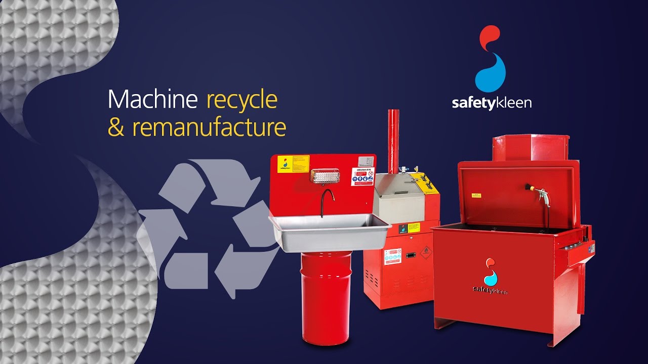 Safetykleen machine recycle & remanufacture (Solvent & Paint) - YouTube