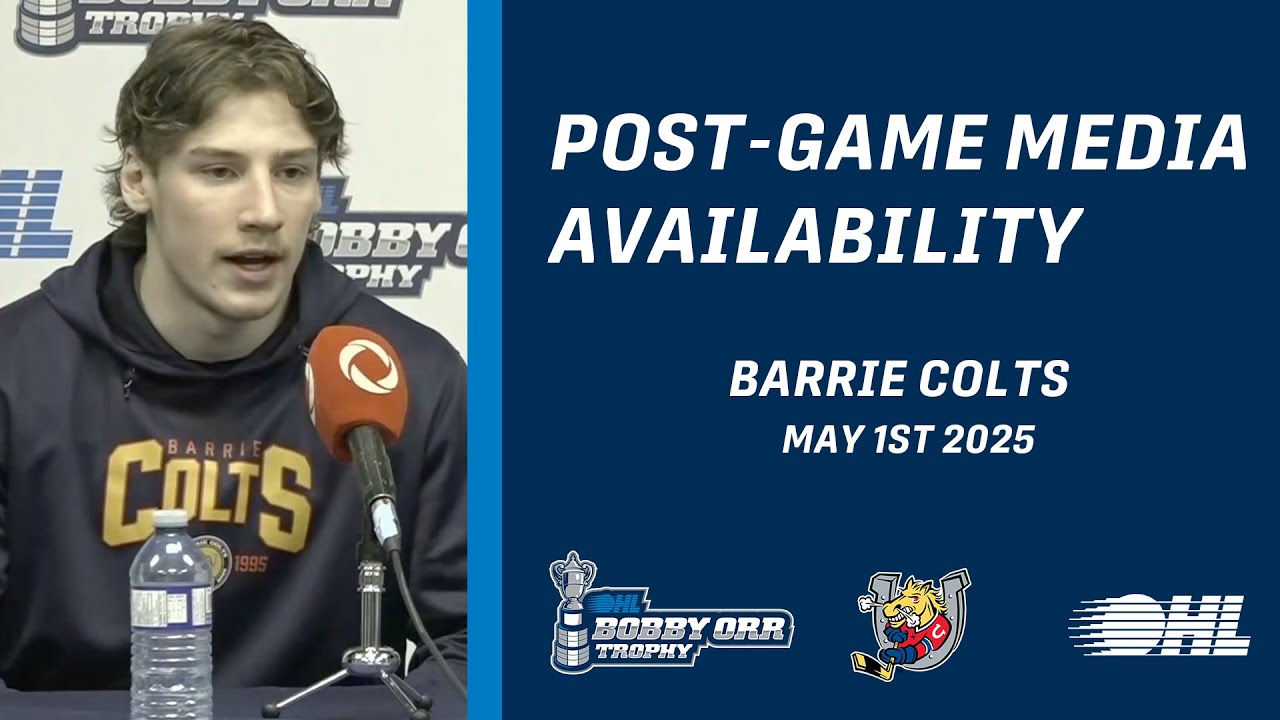 Barrie Colts Roster 2025 26