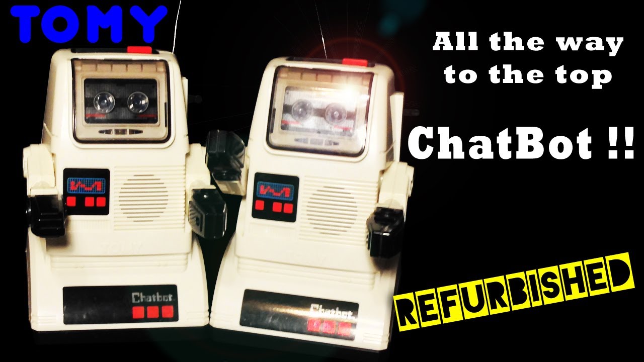 "Testing 1 - 2 - 3" - Tomy ChatBot refurbished - YouTube