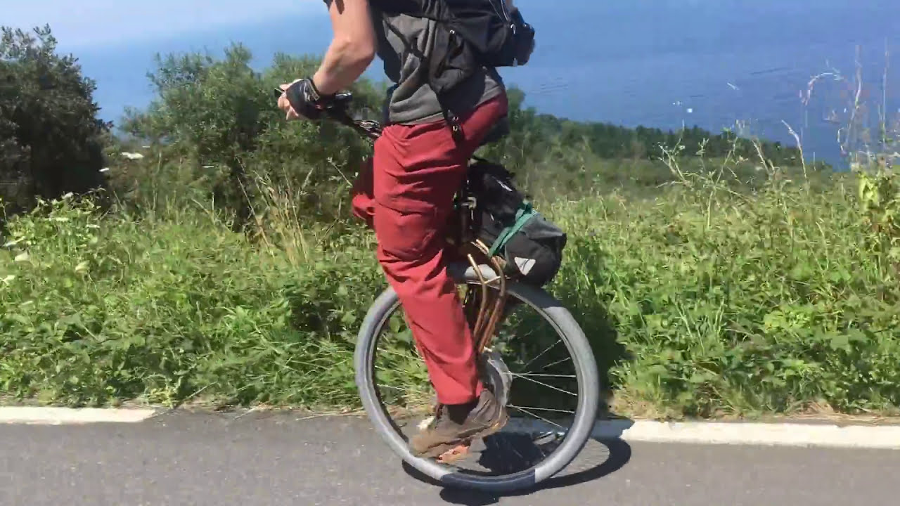 Justin Lemire-Elmore's GEanie: The Geared Electric Unicycle! - YouTube