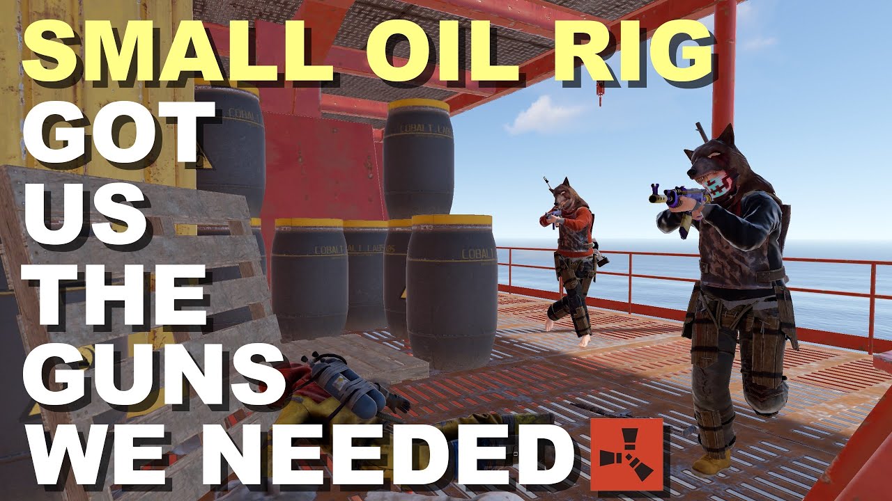 Rust - Countering Small Oil Rig GOT US LOADED (Duo Survival) - YouTube