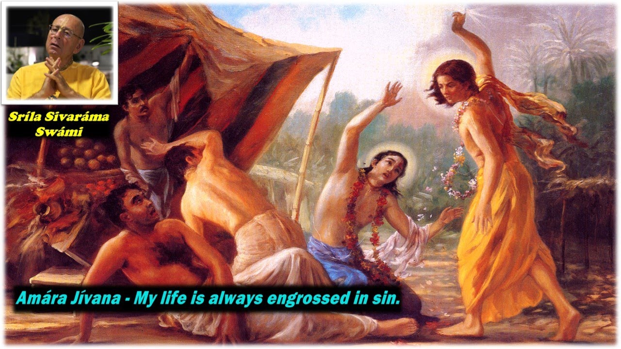 SRS: Amara jivana sada pape rata - With english text - Sivarama Swami ...
