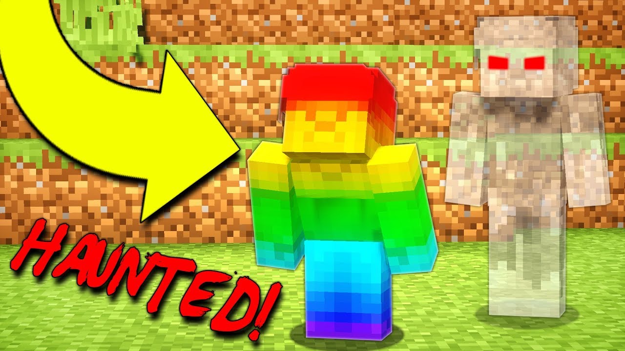 A STEVE IS HAUNTING RAINBOW STEVE!! - YouTube