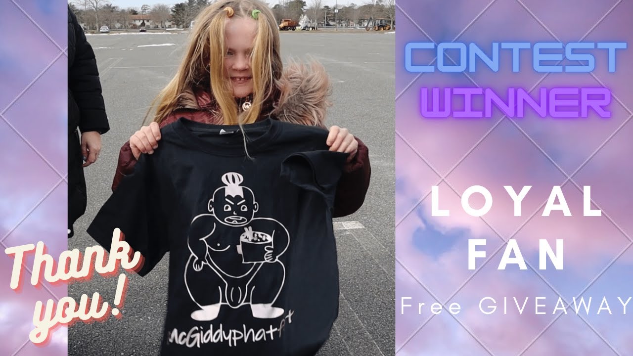 Free Merchandise Contest GIVEAWAY!! - YouTube