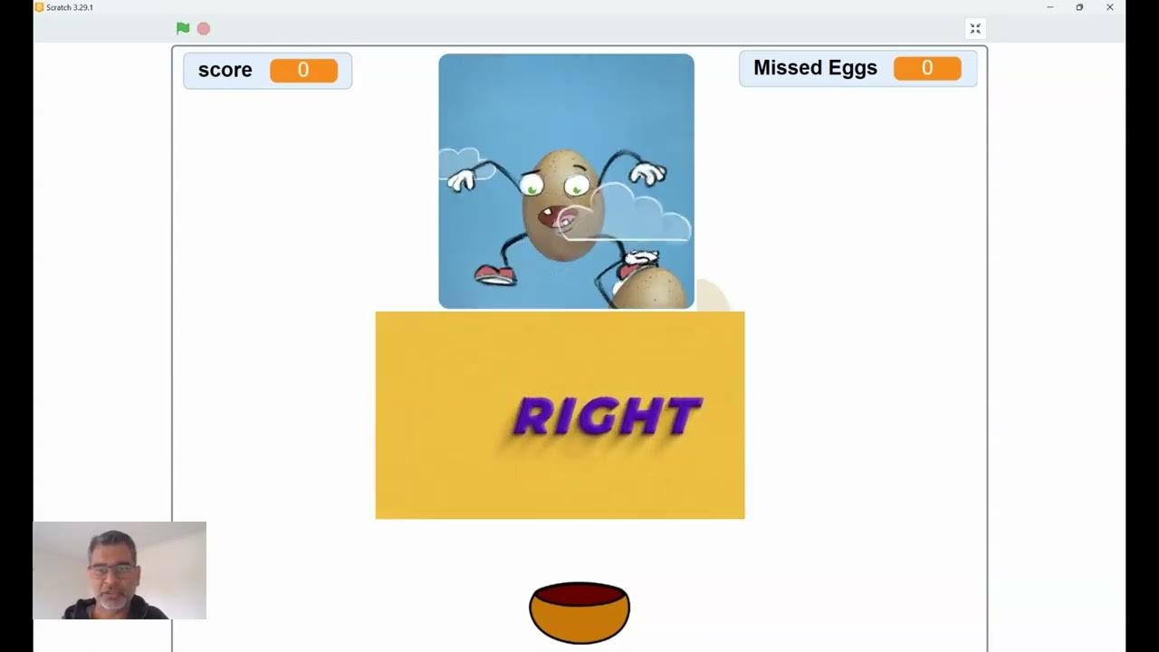 Demo Scratch Game Catch the eggs - YouTube