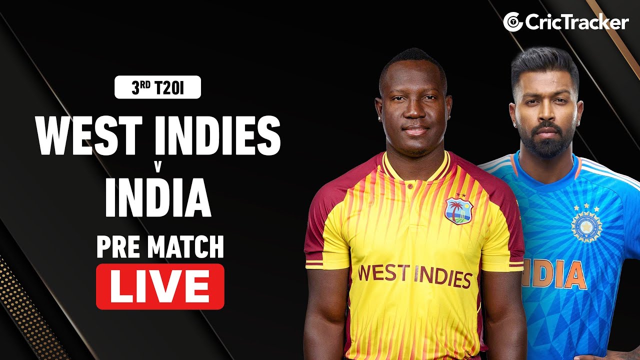🔴WI vs IND, 3rd T20I - Pre-Match Analysis - YouTube
