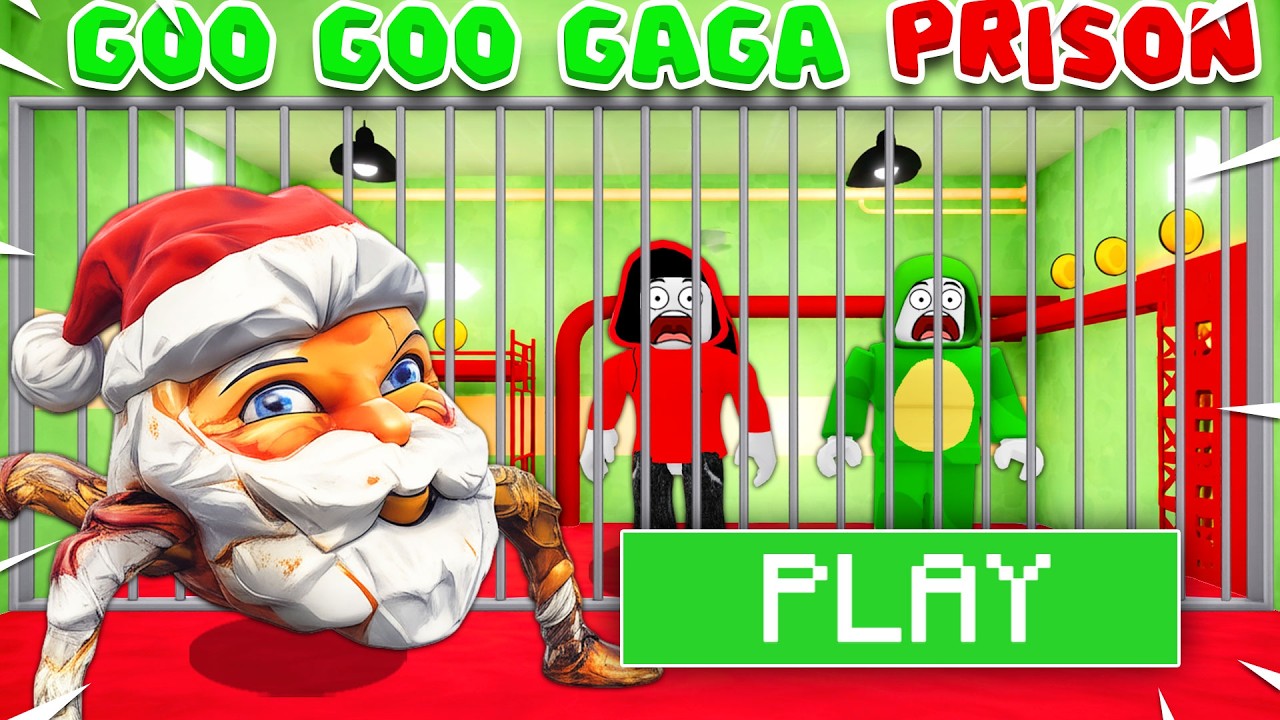 MIKEY AND JJ ESCAPE FROM GOO GOO GAGA PRISON IN ROBLOX - YouTube