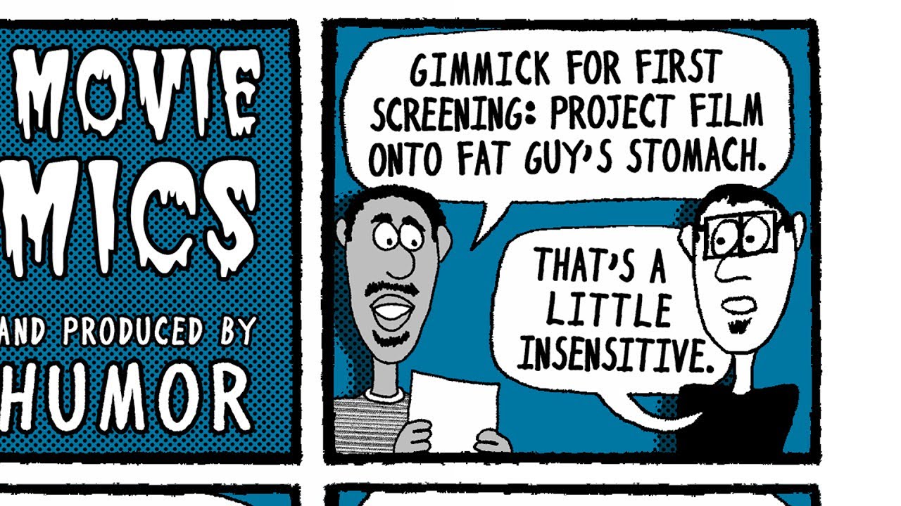 Movie Gimmicks - Bad Movie Comics - Independent Film Screening - YouTube