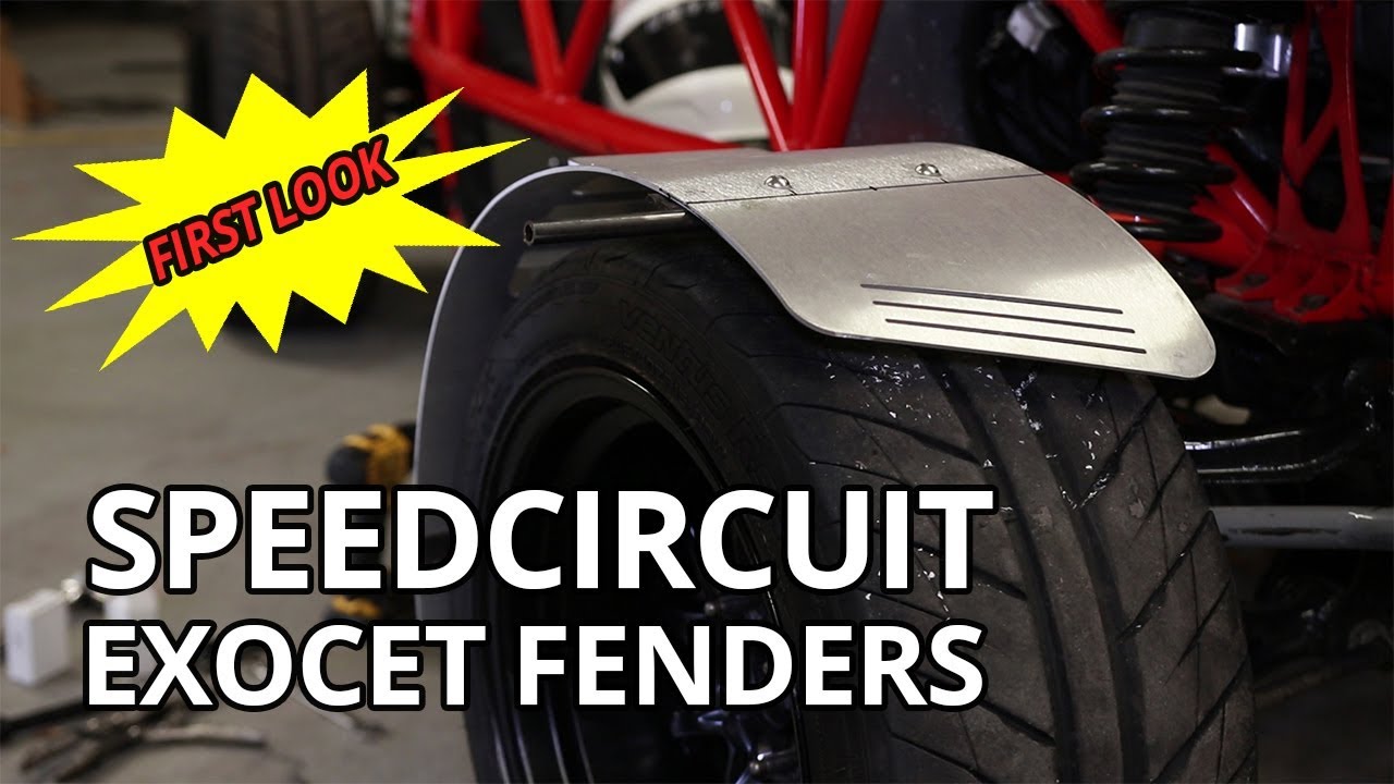 Exomotive Exocet Fenders by Speed Circuit - First Look - Installation ...