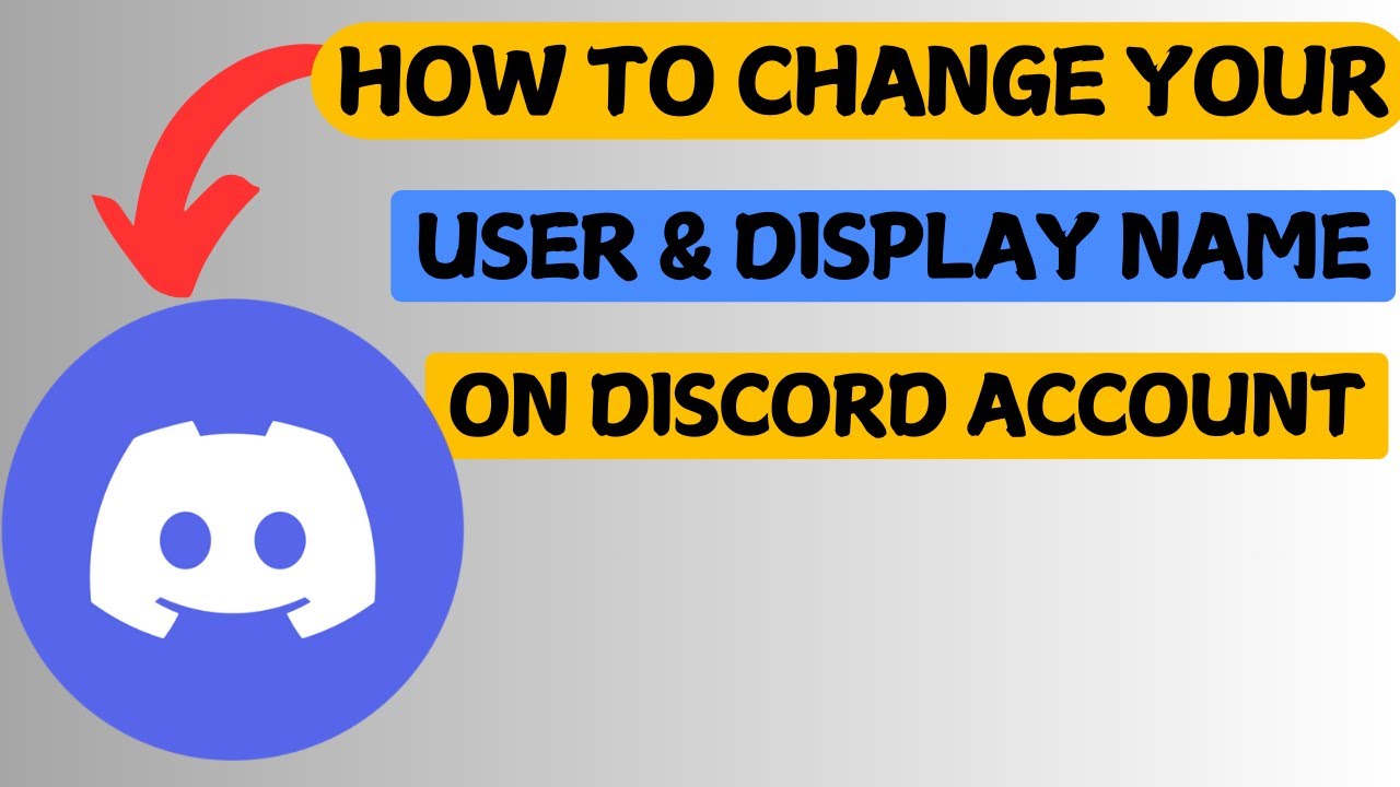 🆔 How to Change Username & Display Name on Discord - Complete Guide ...