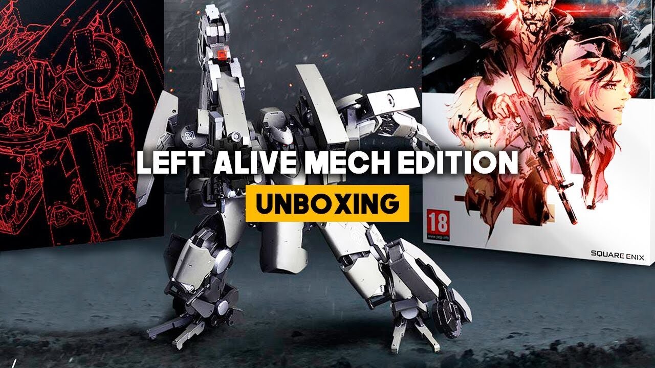 LEFT ALIVE MECH EDITION: Unboxing - YouTube