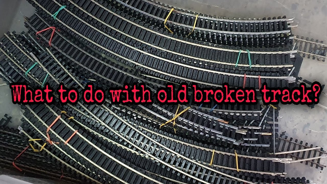 Recycling Broken/Steel Track - What Can We Do With It? - YouTube