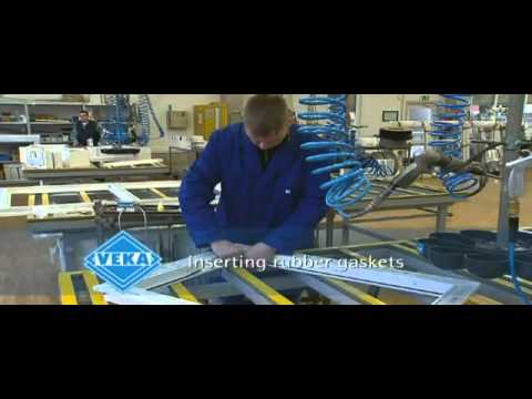 uPVC Windows & Doors Manufacturing Process - YouTube