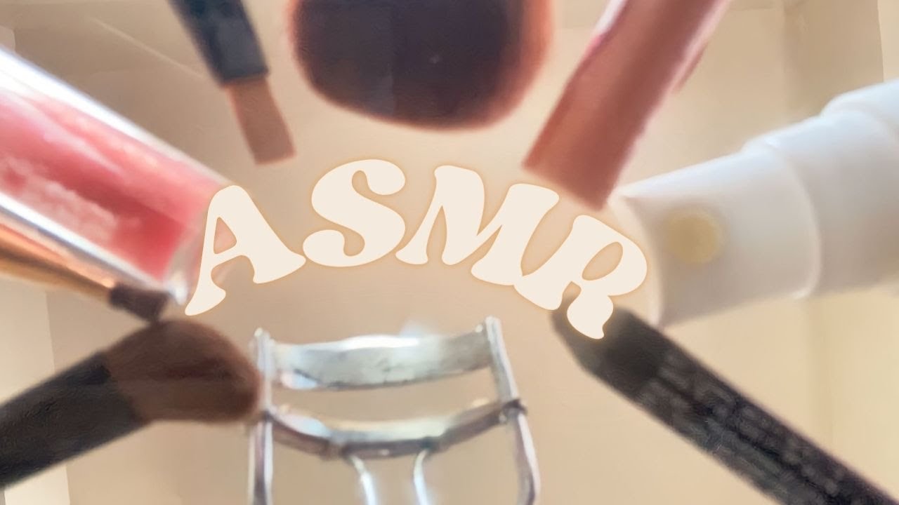 ASMR doing your makeup and your face is made of ️glass ️ + layered ...