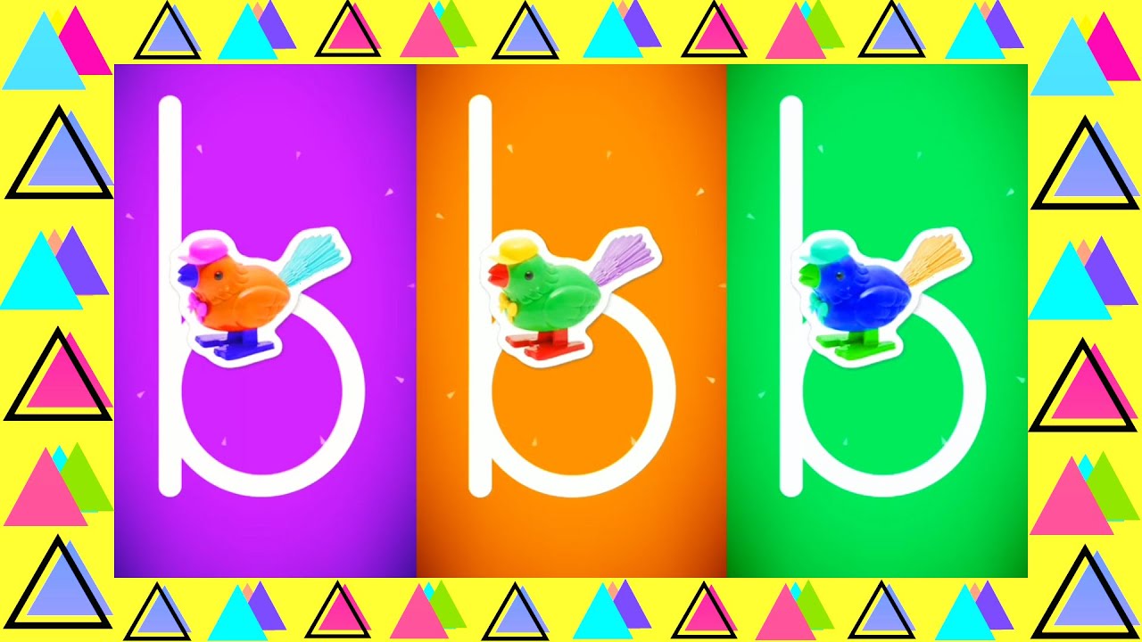 Letter school Letter I, Side Word "Bird" Multi Color 3X Videos. - YouTube