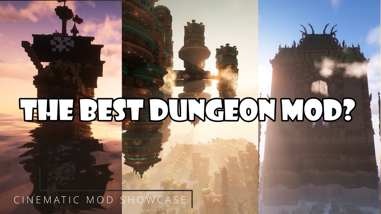 THIS IS THE BEST DUNGEONS MOD FOR MINECRAFT 1.20.x | Cinematic Mod ...
