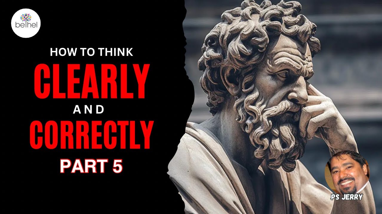 Thinking Clearly And Correctly Part 5 | Ps Jerry - YouTube